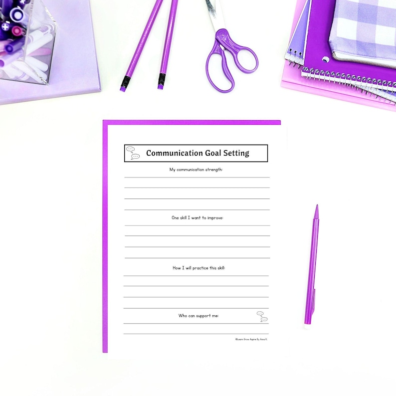 Effective Communication Worksheets for Teens Therapy PDF Printable - Etsy