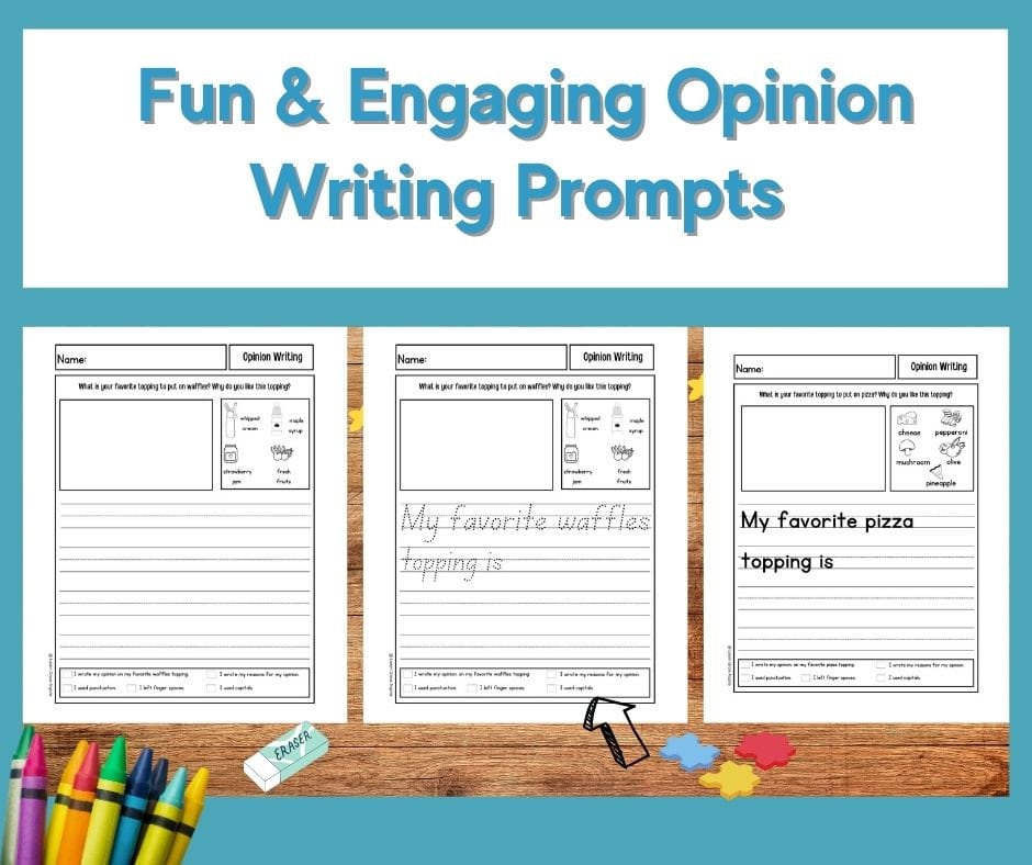 1st Grade Writing Worksheets, Opinion Writing Grade 1, Writing ...