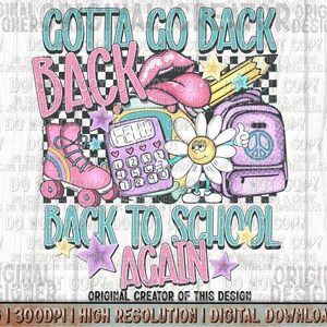 Trendy Retro Teacher Png, Back to School Design, Sublimation Png ...