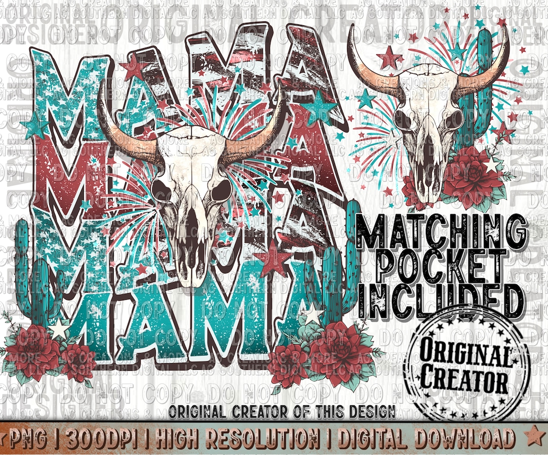 Western Mama Png, Country Mama Png, Western Sublimation Png, America ...
