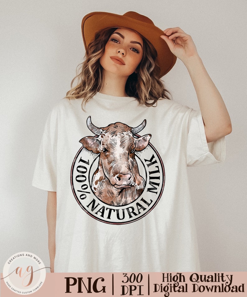 Country Western Png Cow Png Farmhouse Cow Png Western - Etsy