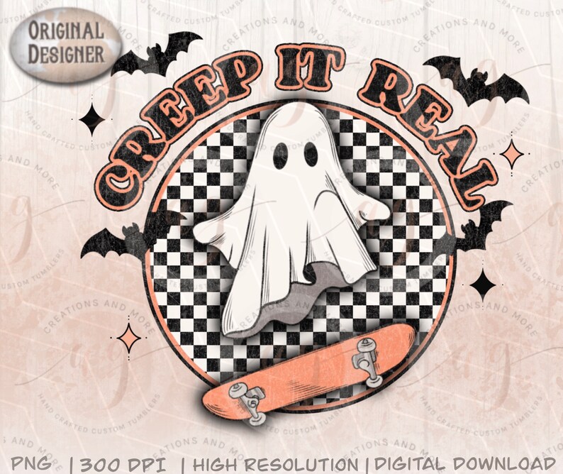 Creep It Real PNG Halloween Png Spooky Creep It Real Png - Etsy