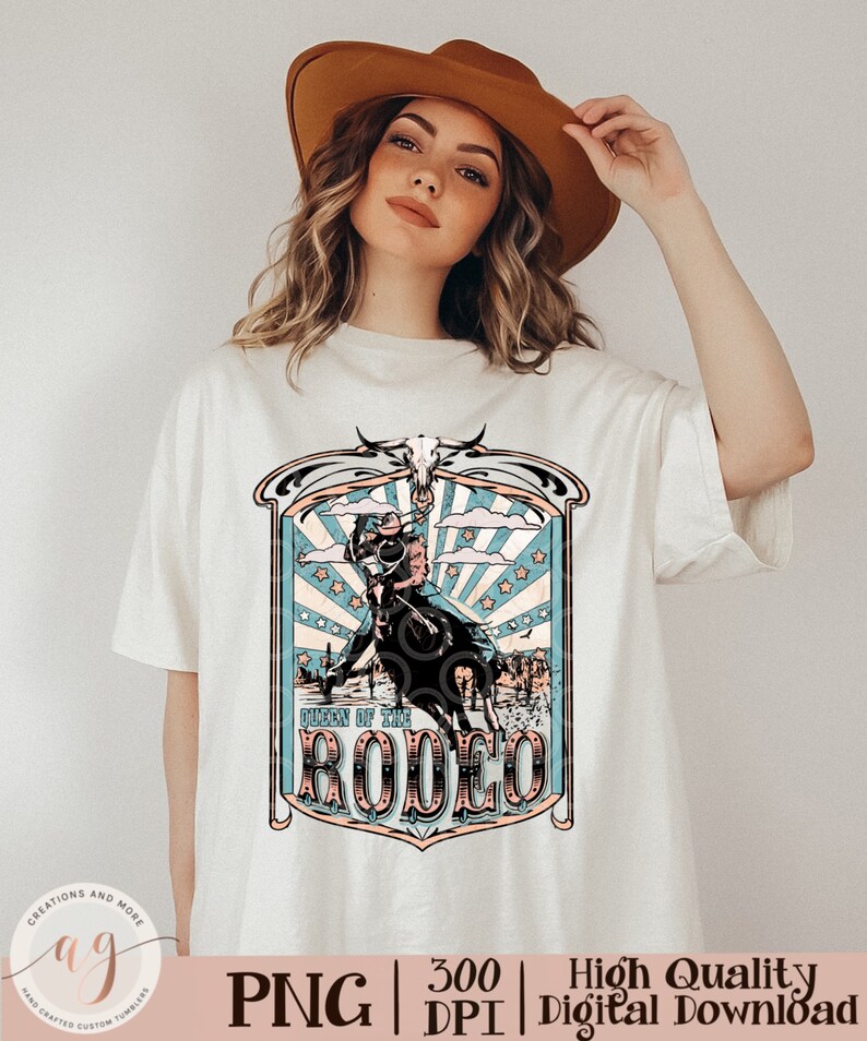 Western Cowgirl Png Rodeo Cowgirl Png Western Sublimation - Etsy