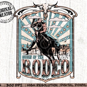 Western Cowgirl Png, Rodeo Cowgirl Png, Western Sublimation Png ...