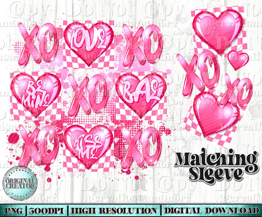 Trendy Design Png Xoxo Png, Sublimation Design Png, Valentines ...