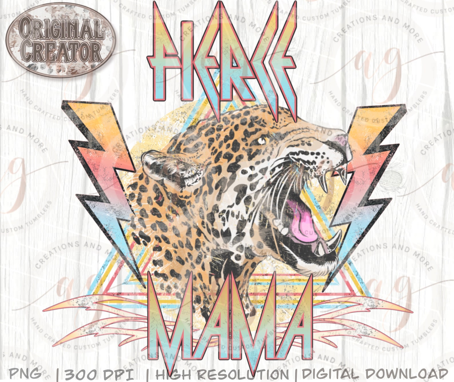 Mama Png Retro Mama Png Fierce Mama Png Mama Sublimation - Etsy