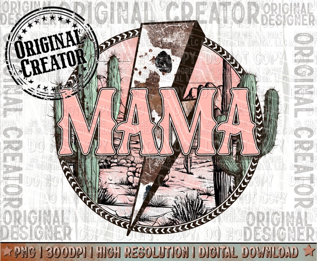 Western Mama Png, Country Mama Png, Western Sublimation Png, Western ...