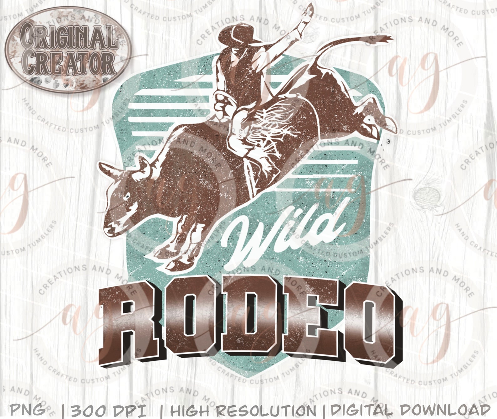 Western Png Wild Rodeo Png Cowboy Png Rodeo Png - Etsy