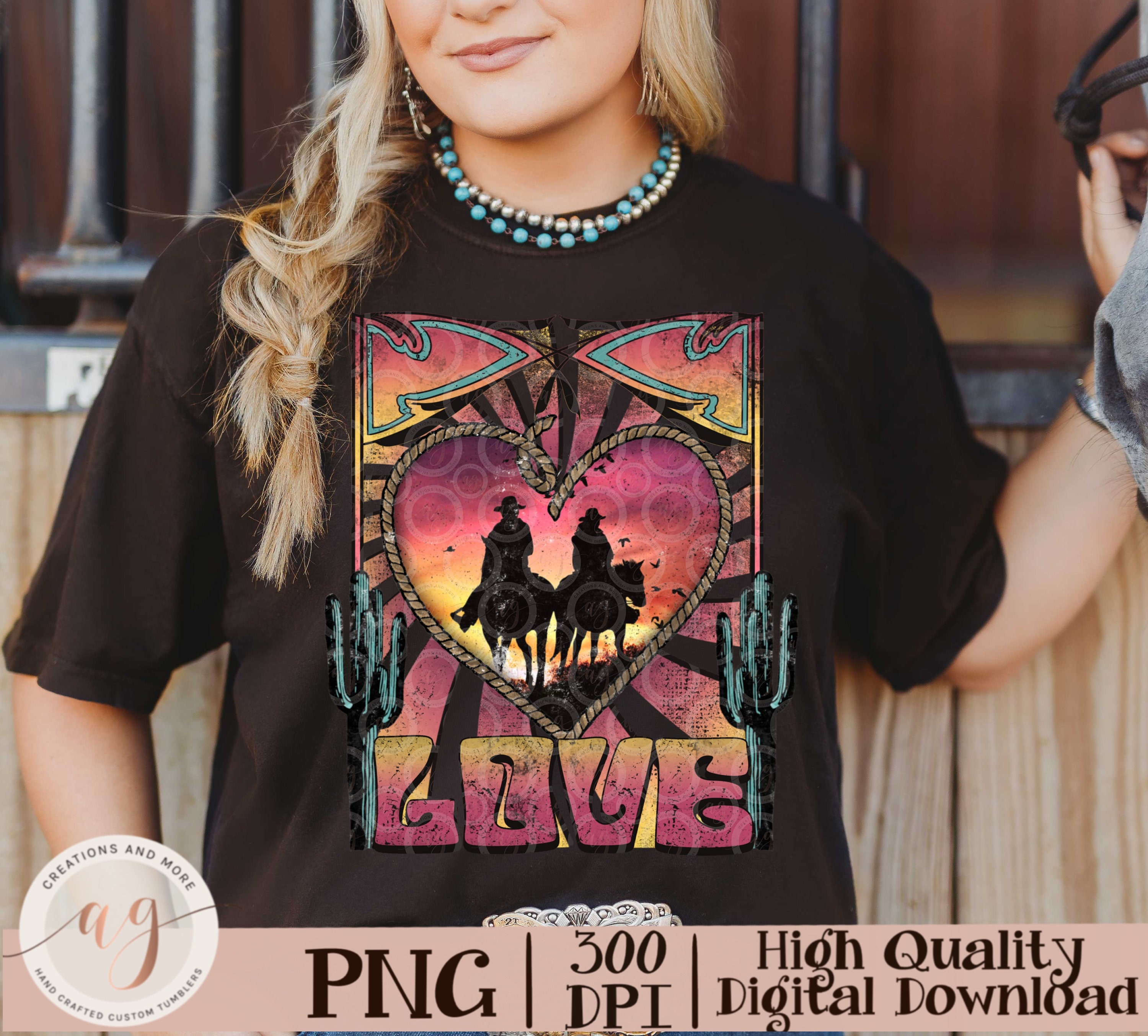 Western Png, Cowboy Cowgirl Love Design, Valentine Png, Love Png ...