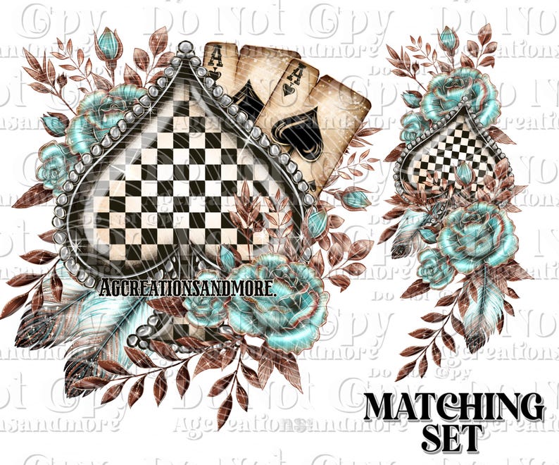 Yallternative Spades Checker PNG, Western Design, Trendy Design Png ...