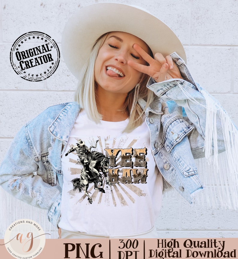 Western Png Western Cowboy Png Yeehaw Png Western - Etsy