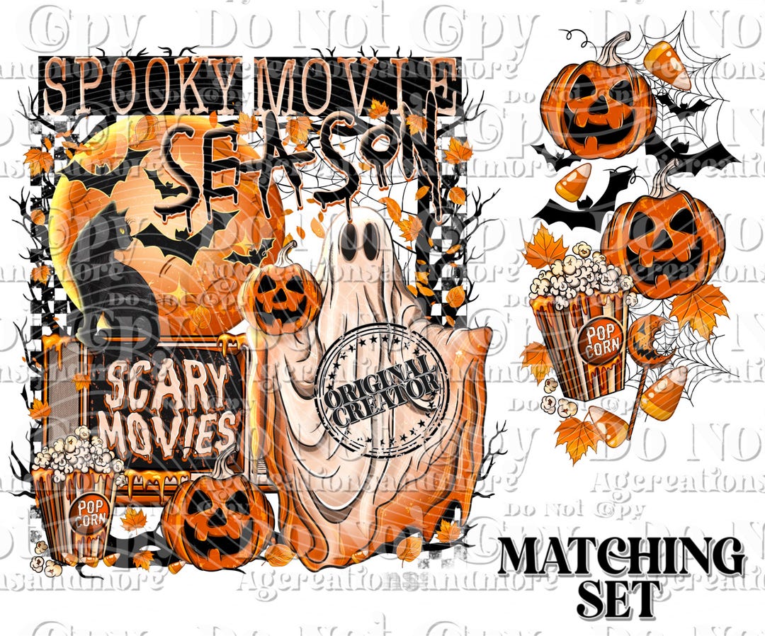 Trendy Ghost Spooky Movie Halloween PNG, Spooky Design, Trendy Design ...