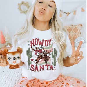 Western Christmas Png Howdy Santa Png | Santa Png | Cowboy Santa Png ...