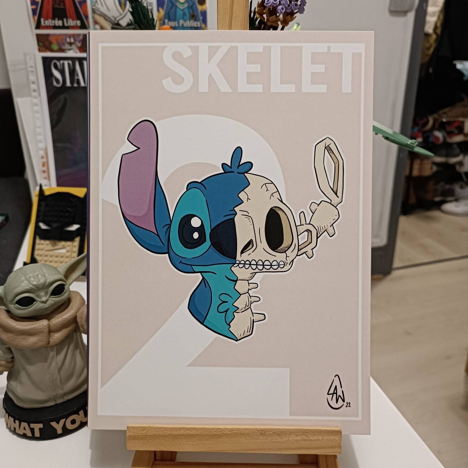 Esqueleto de puntada A3 Colección Stitch Fusion 2 - Etsy España