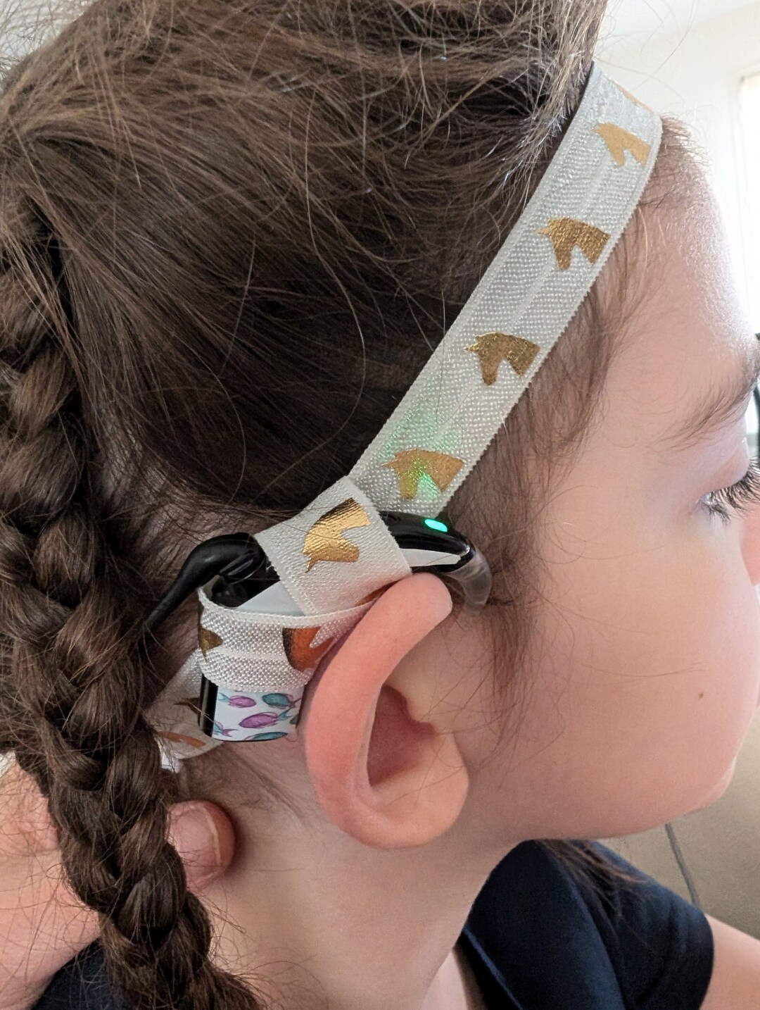 Adjustable Headband for Holding Cochlear Implants and Hearing Aids With ...