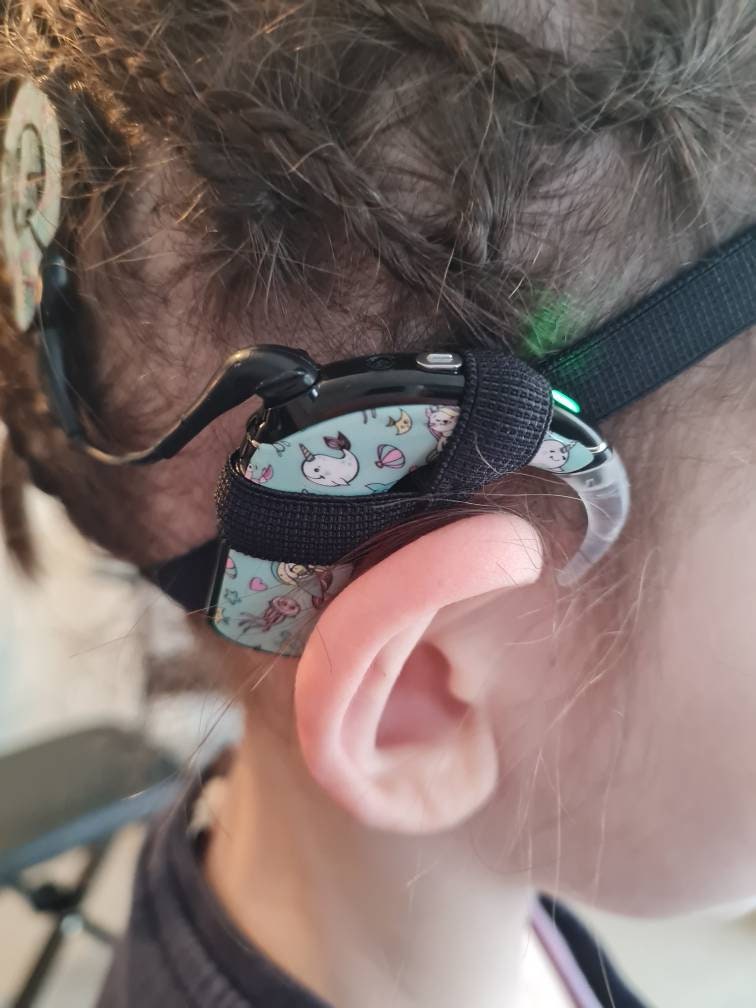 Thin Non-slip Headband 10 Mm for Maintaining Cochlear Implant and ...