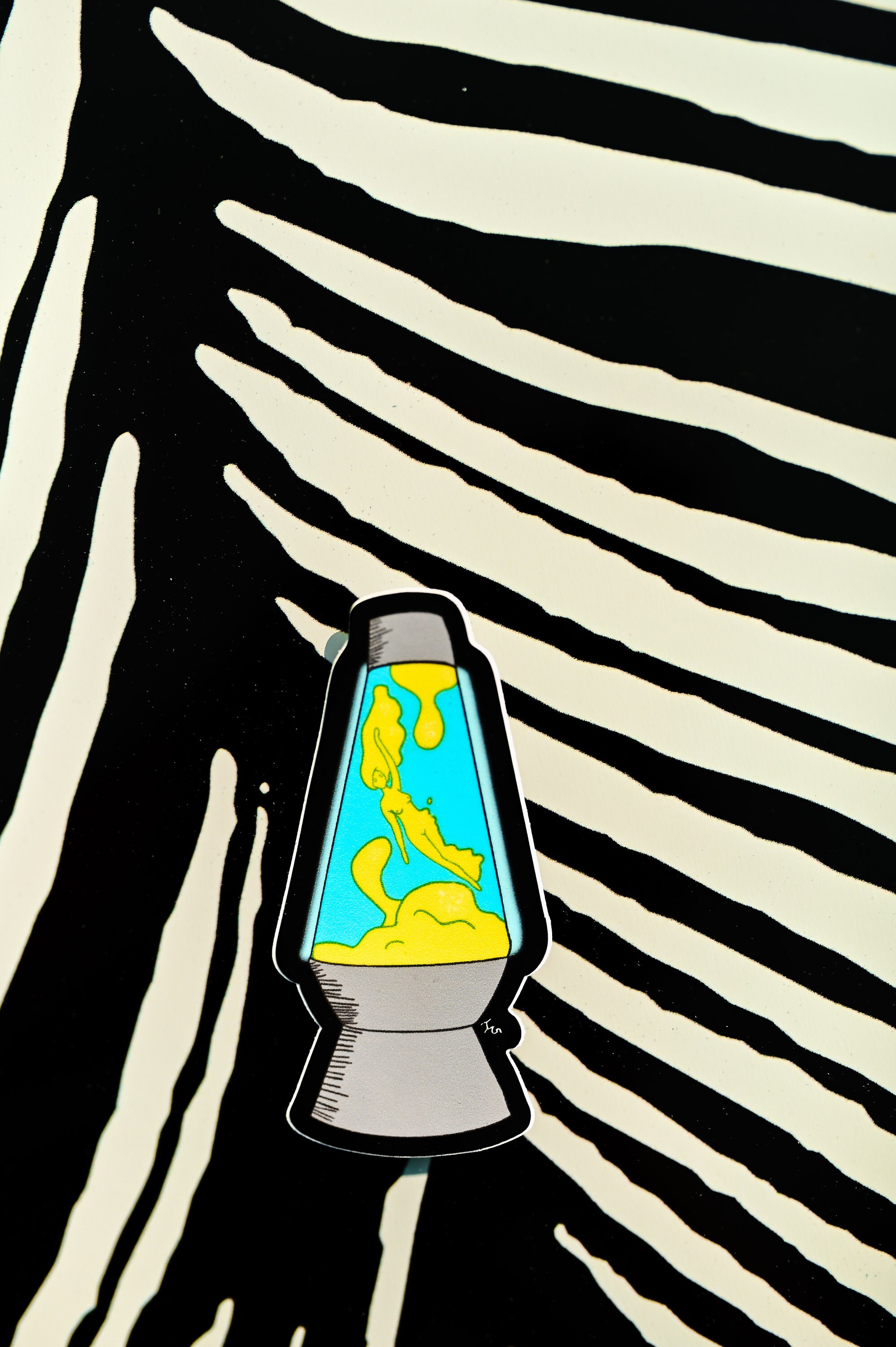 Lava Lamp Die Cut Sticker, Vinyl Sticker - Etsy