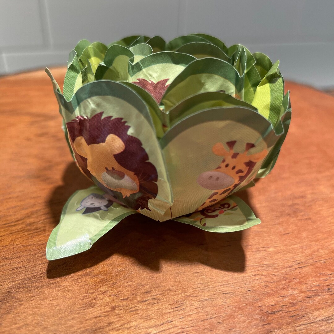 Hand Made Safári Themed Truffle Wrappers forminhas - Etsy