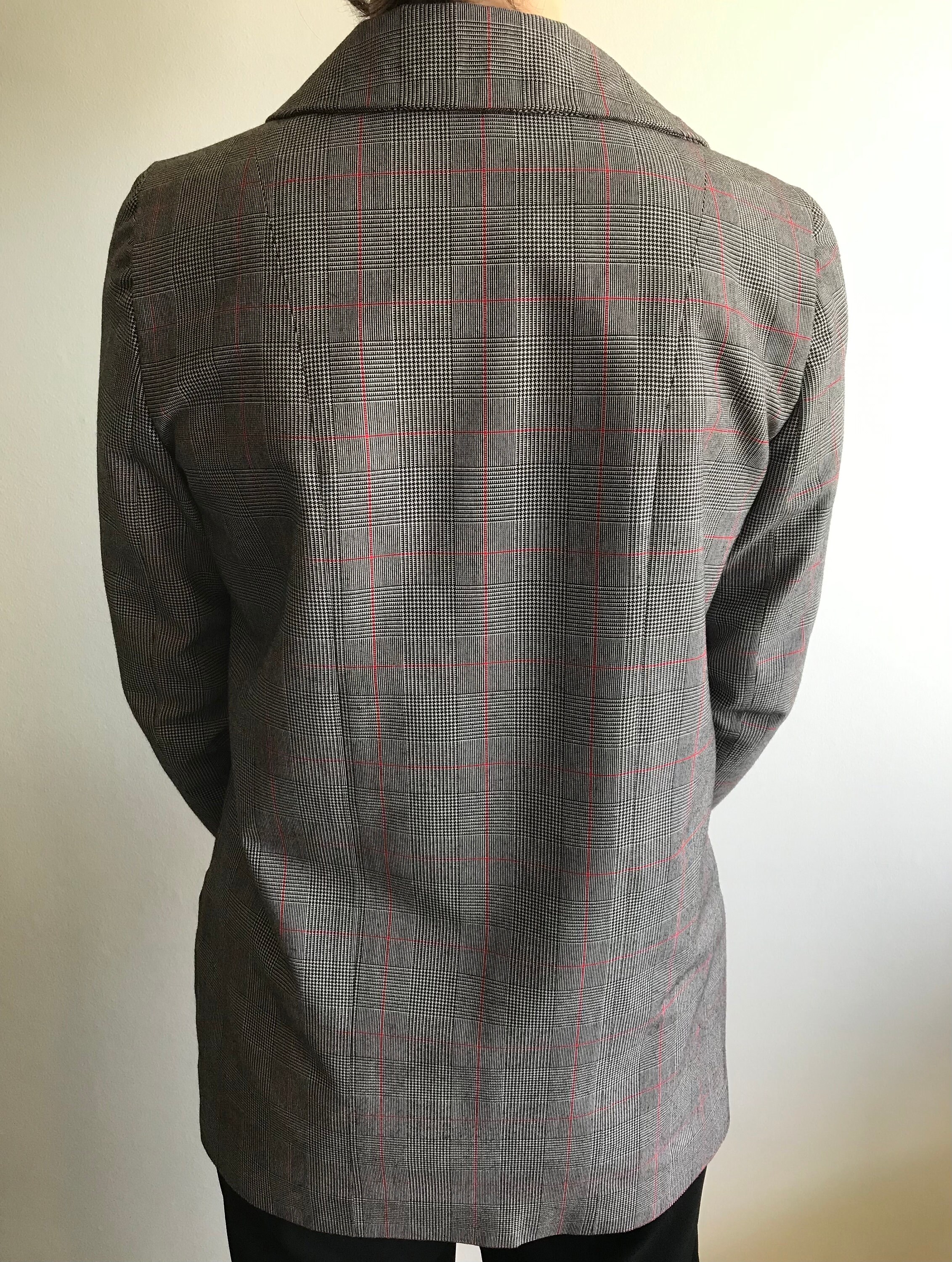 Prince of Wales Check Jacket Veste Prince De Galles - Etsy