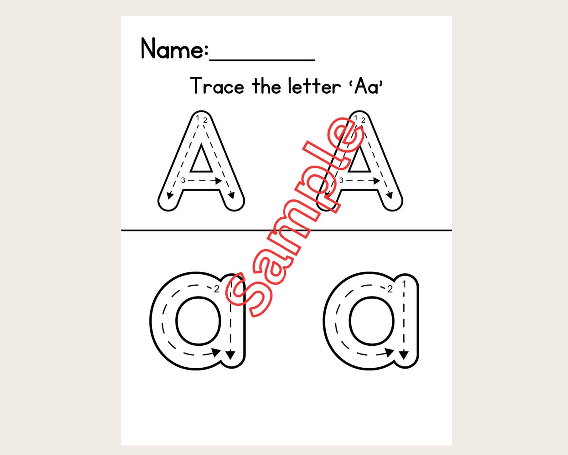 Letter of the Week Worksheets Printable, Alphabet Busy Book, Learning ...