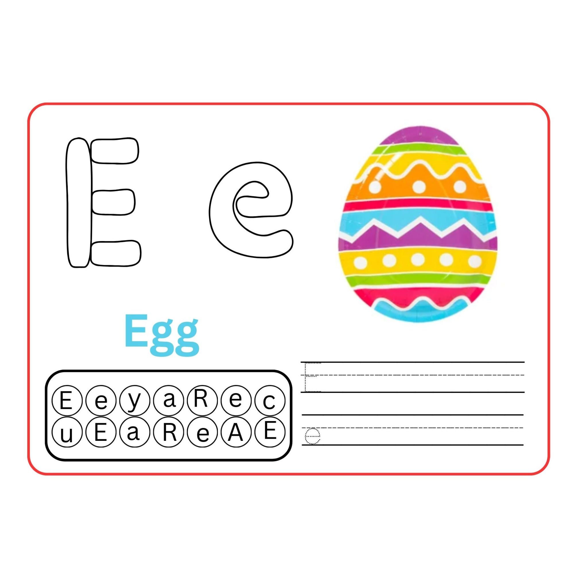 Alphabet Play Dough Mats for Pre-k and Kindergarten, Playdoh Mats ...