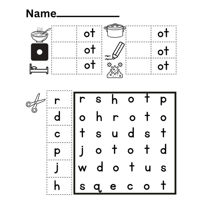 28 Worksheets for Kindergarten Reading - CVC Word Families - Learn to ...