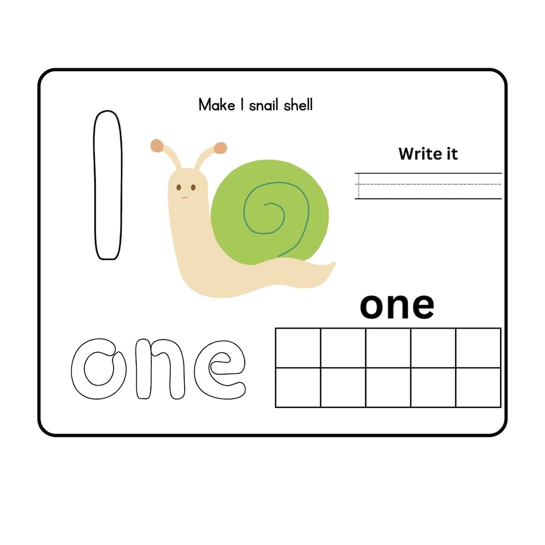 Preschool Printables Numbers 1-10 Play Doh Mats Toddler Activities ...