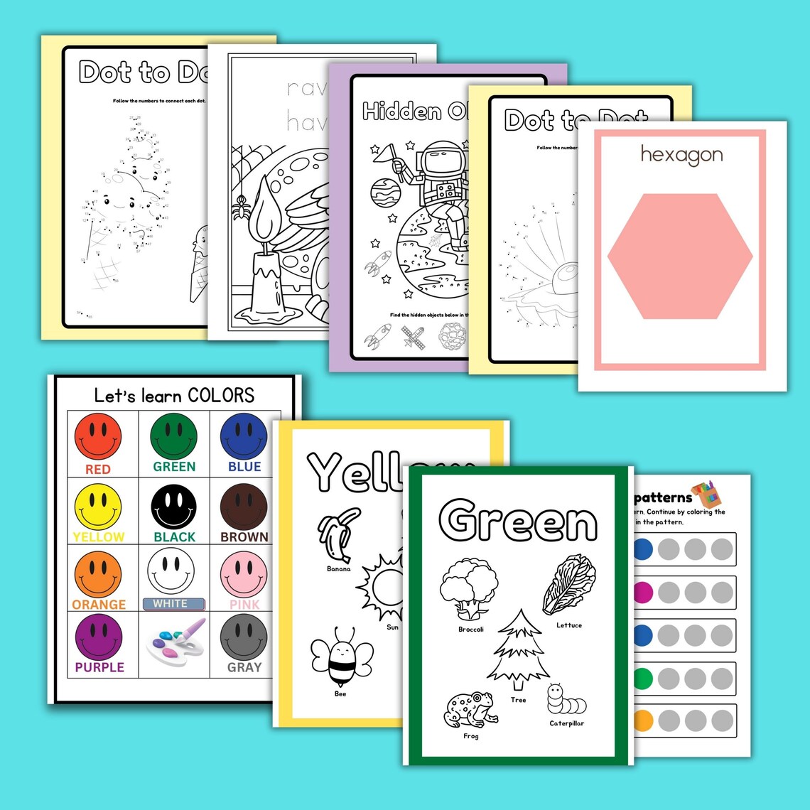 Preschool + Kindergarten Learning Bundle | 1800+ Pages | Activity ...