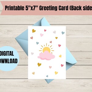 Printable Rainbow Happy Birthday Card for Kids,rainbow Birthday Card ...