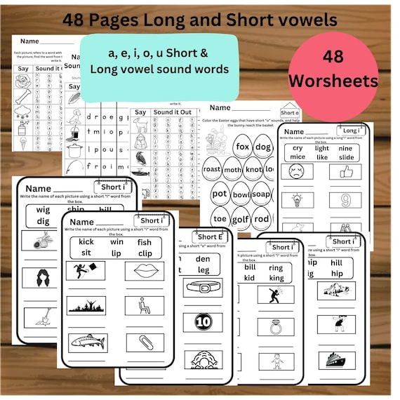 Aeiou Vowels Worksheets