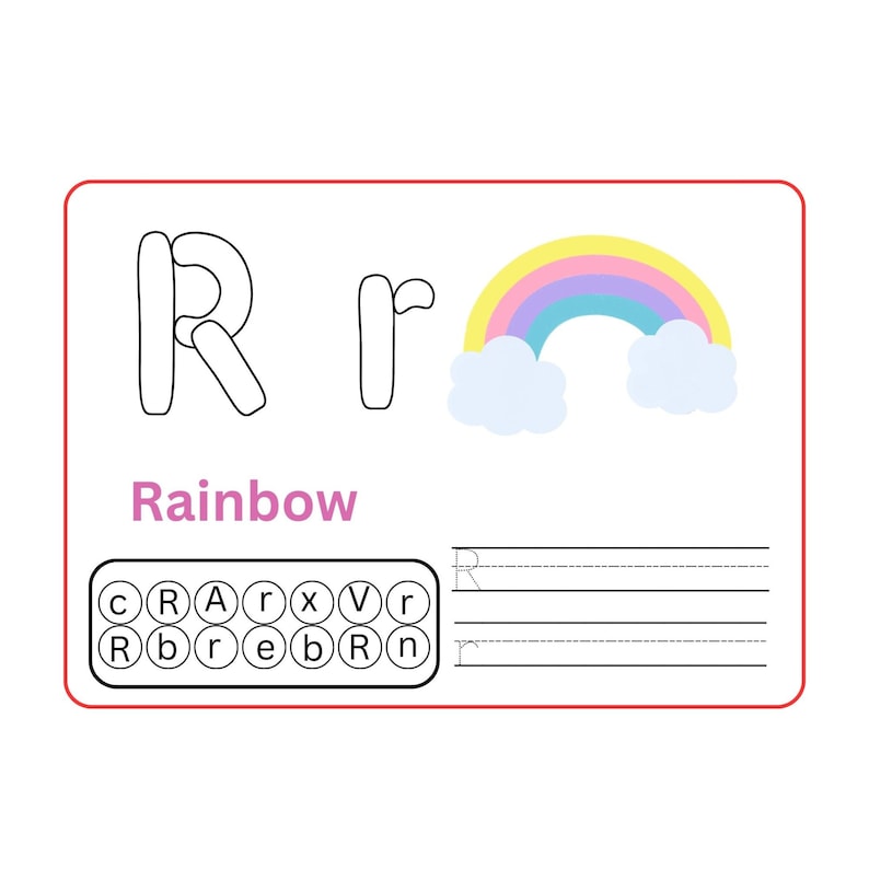 Alphabet Play Dough Mats for Pre-k and Kindergarten, Playdoh Mats ...