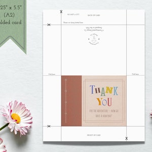 Scrapbook Printable Thank You Card — digital Thank You Card — Pixar up ...