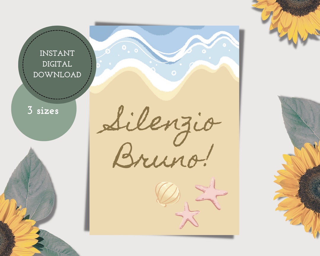 Silenzio Bruno Printable Encouragement Card digital Encouragement Card ...