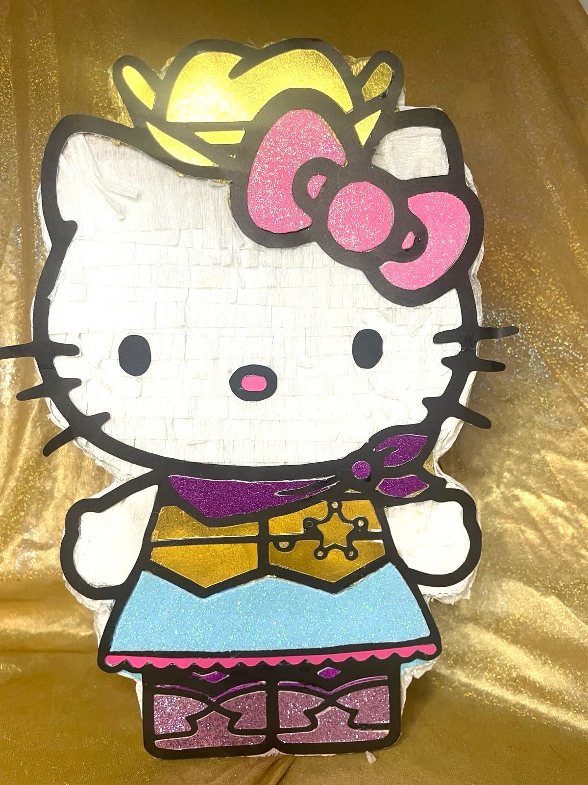 Personal Hello Kitty Cowgirl Pinata!!! - Etsy