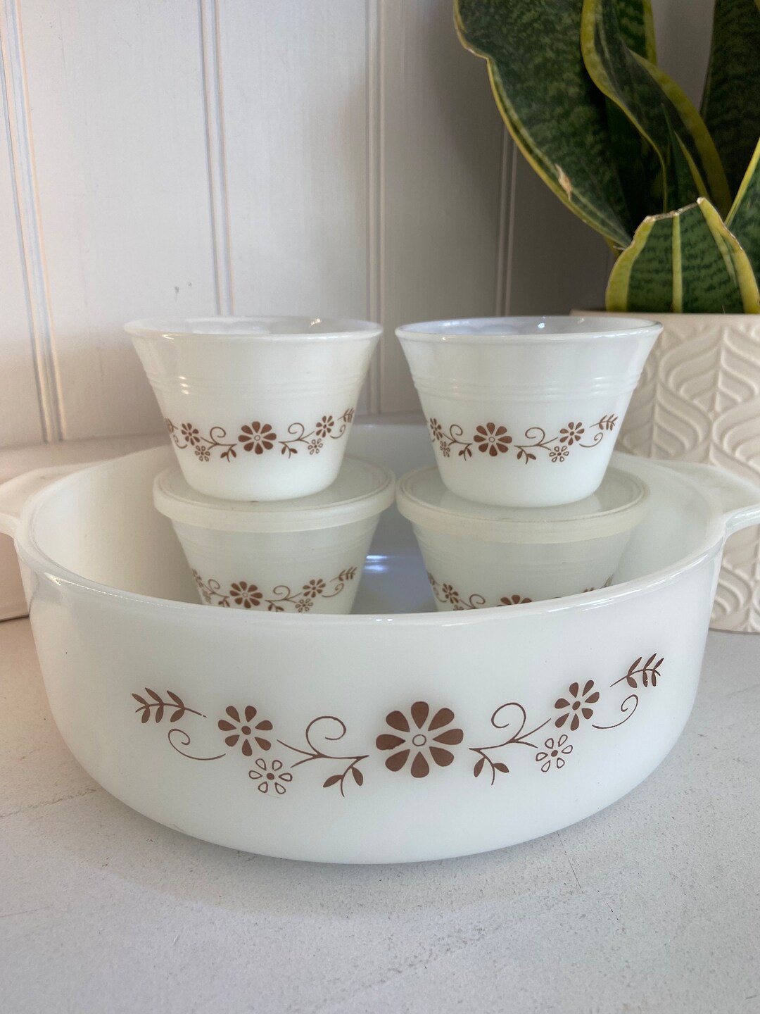 Set of 5 Pyr-o-rey Casserole Dishes - Etsy