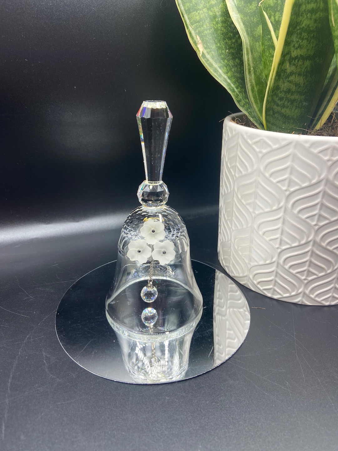 Stunning Swarovski Crystal Bell - Etsy UK