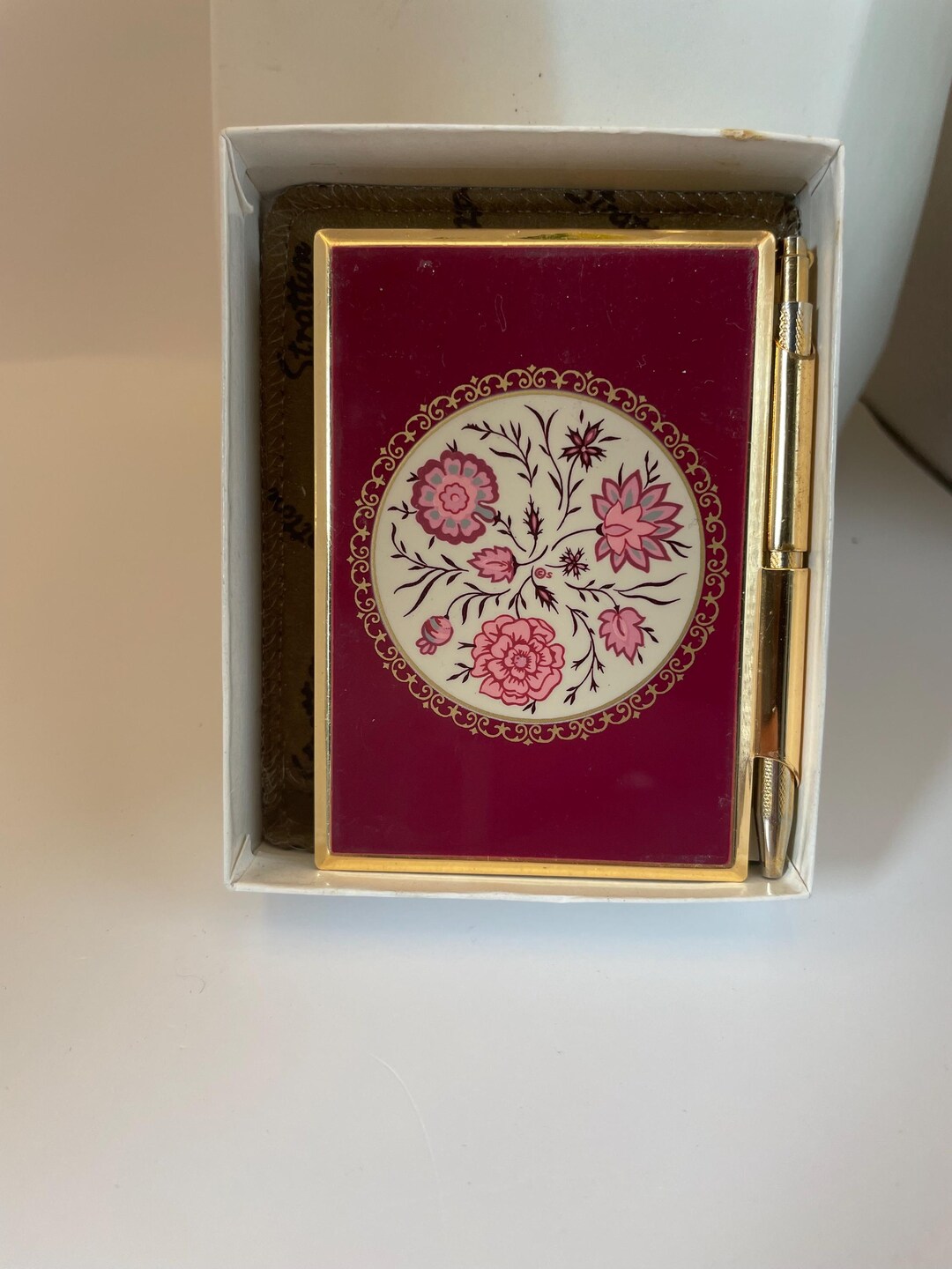 Vintage Stratton Notepad and Pen Set - Etsy