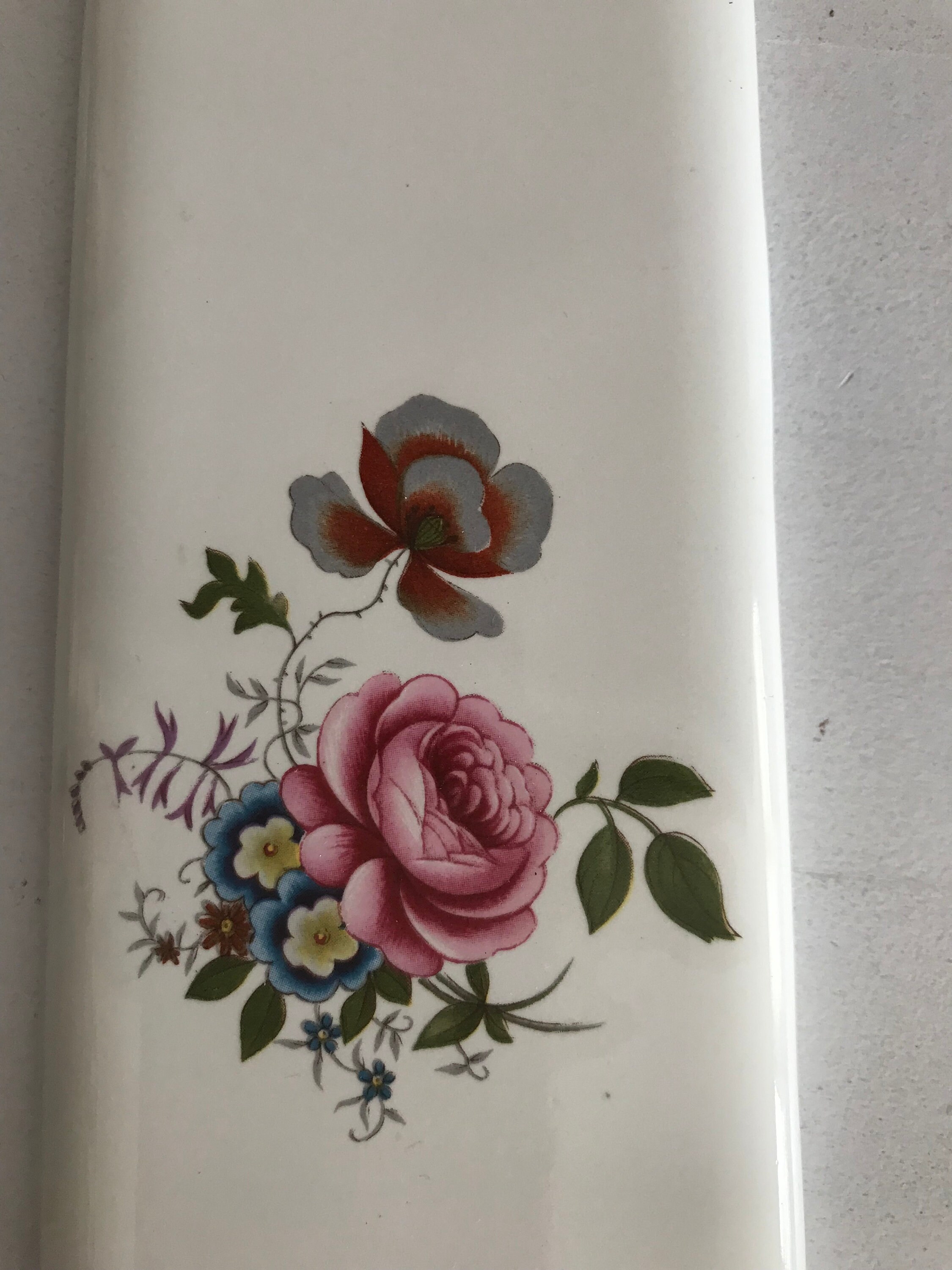 Vintage Porcelain Push Door Plates - Etsy