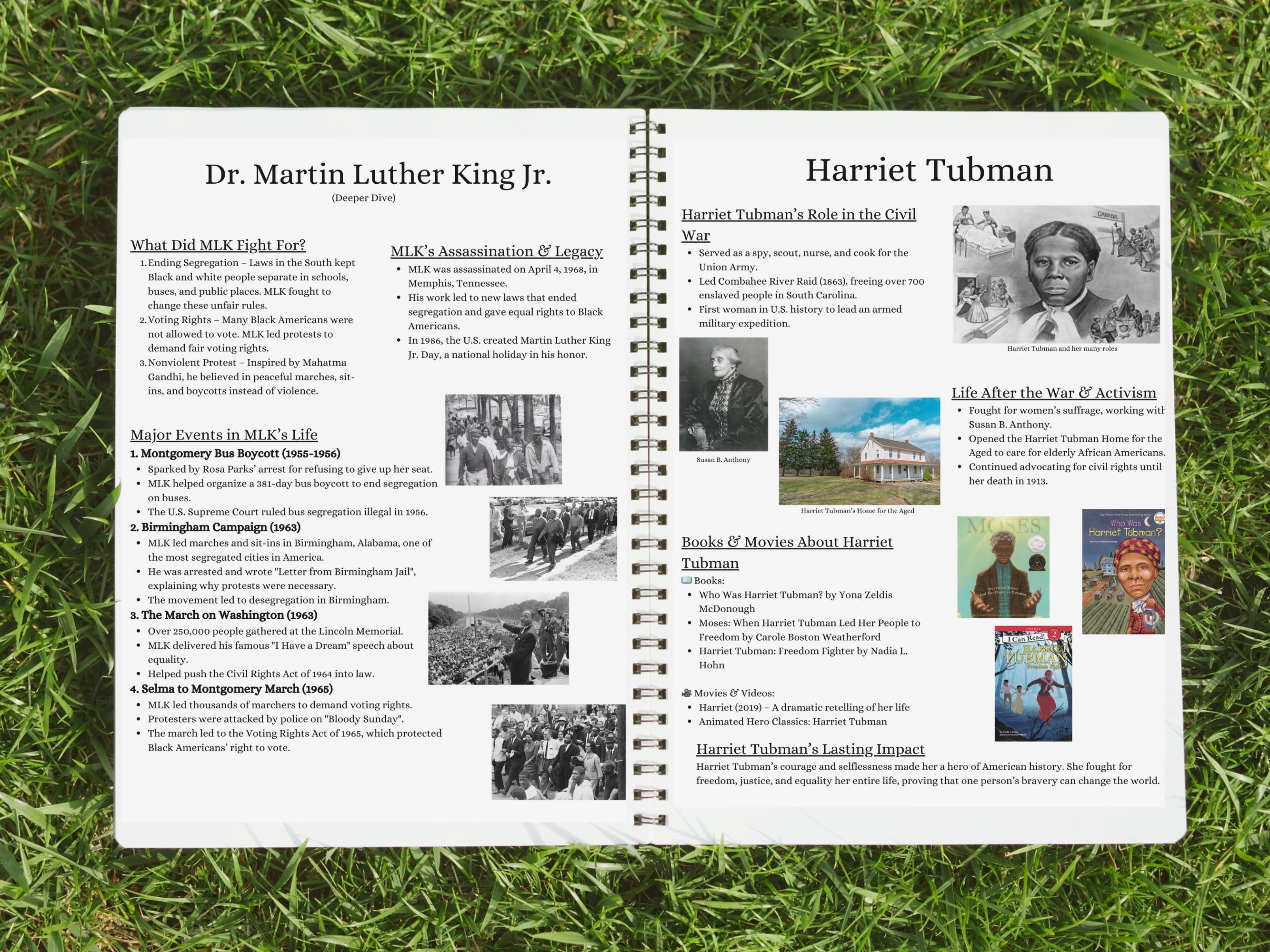 Black History Month Unit Study: Interactive Learning (digital Download ...