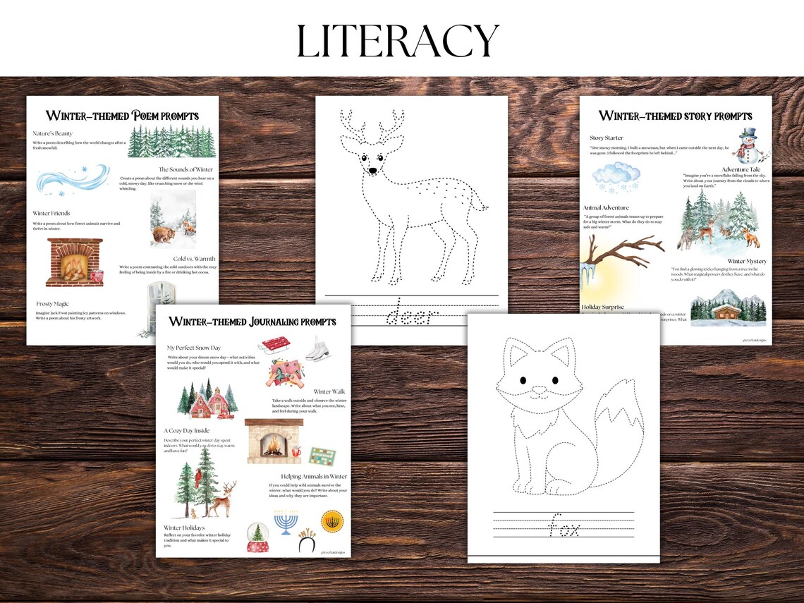 Winter Unit Study: Homeschool Curriculum (digital Download) - Etsy