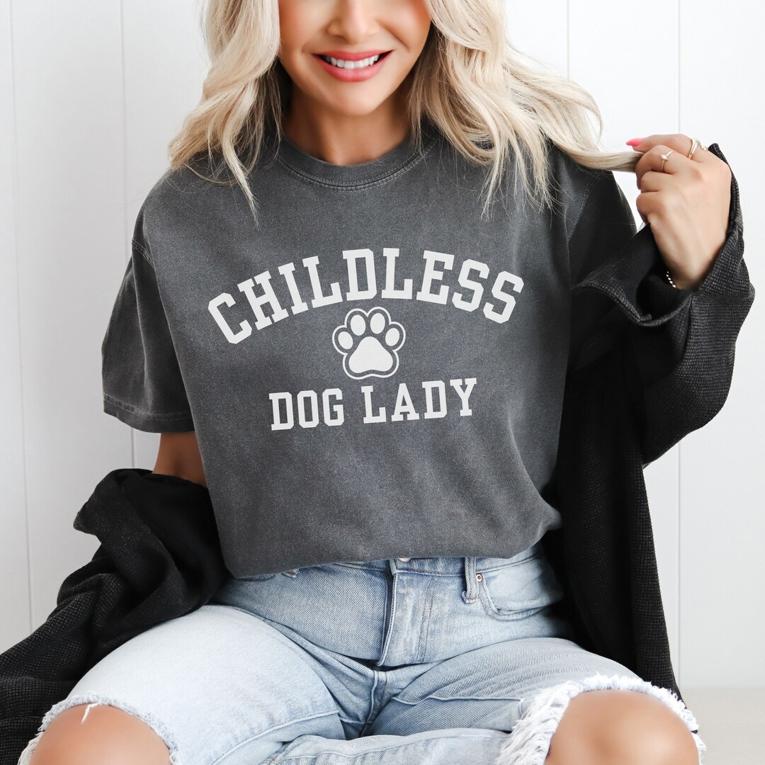 Childless Dog Lady Shirt, 2024 Election T Shirt, Political Shirts, Dog ...