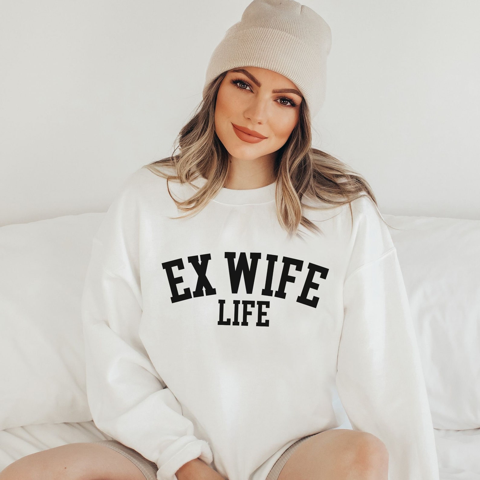Ex Wife Sweatshirt Ex Wife Shirt Ex Wife Life Crewneck Ex - Etsy