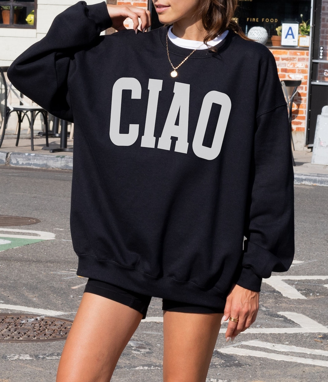 Ciao Sweatshirt, Ciao Sweater, Italy Sweatshirt, Italian Sweatshirt ...