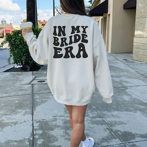 In My Bride Era Sweatshirt, Retro Bride Sweatshirt, Future Mrs Sweater ...