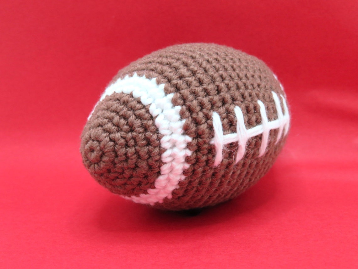 Tiny Football Plush Crochet Amigurumi Toy - Etsy