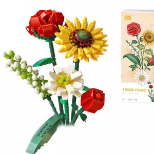 Beautiful Nano Block / Building Blocks Flowers - Etsy
