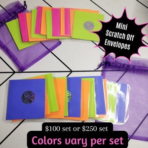 Keep It Cute Scratch off Challenges - Etsy