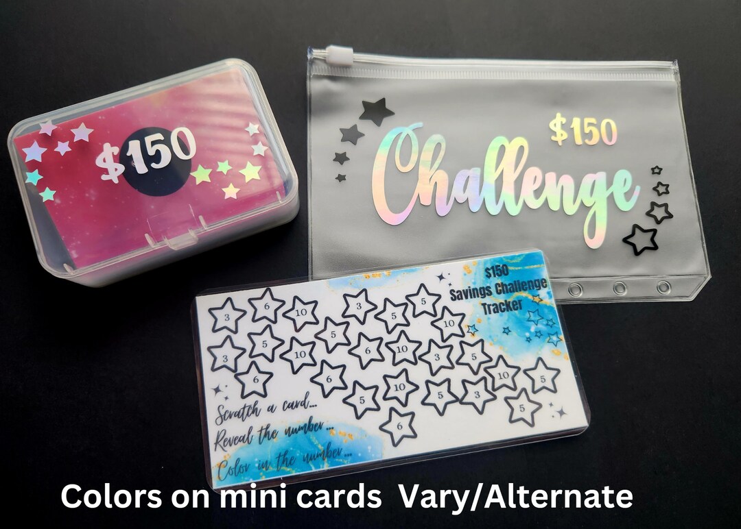Scratch off Box of Stars Challenge - Etsy