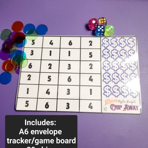 Chip Away Savings Challenge - Etsy