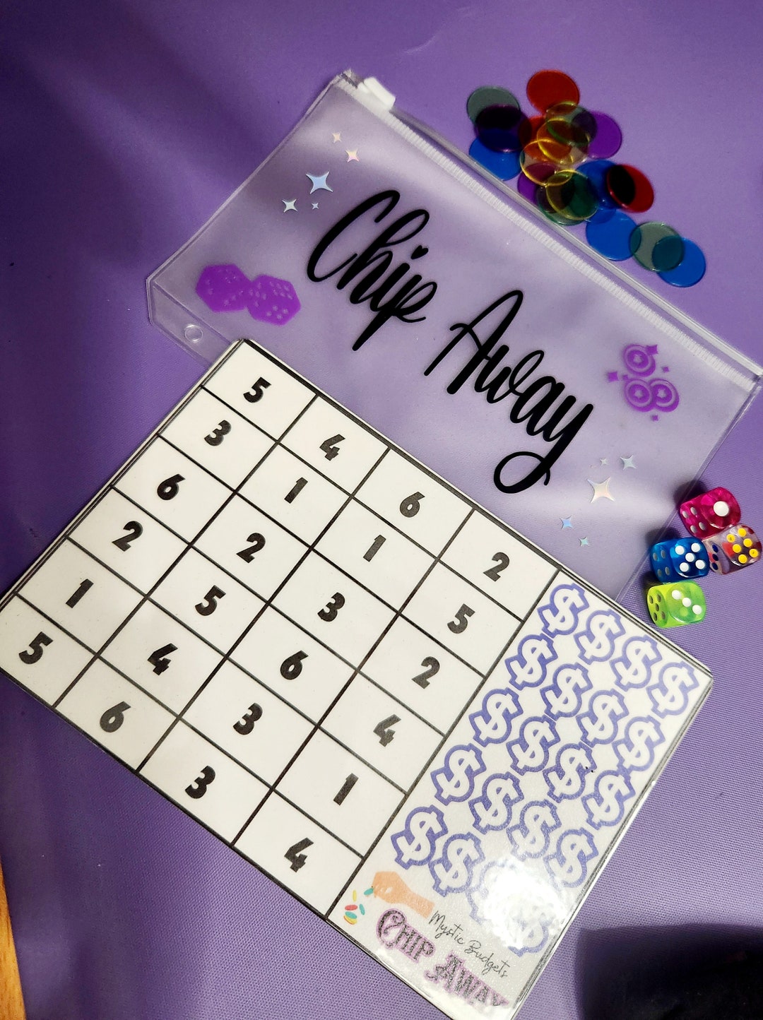 Chip Away Savings Challenge - Etsy